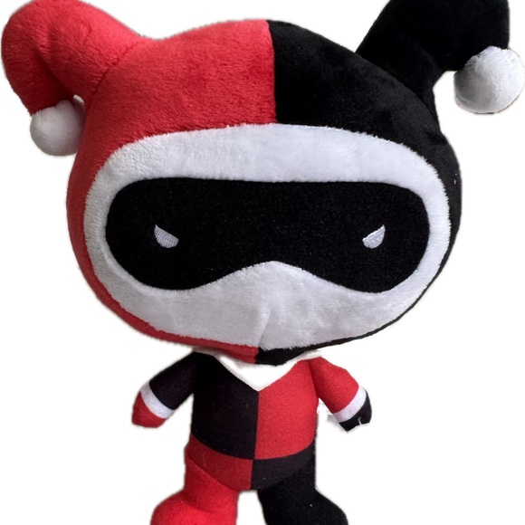 DC Comics | Toys | Dc Comics Harley Quinn Red And Black Jester Plush ...